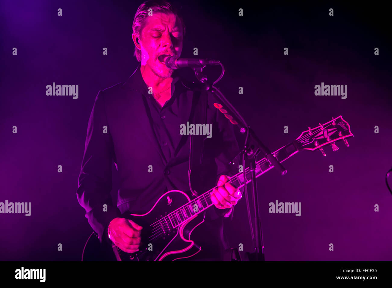 Milan Italy. 30th January 2015. The American alternative rock band ...