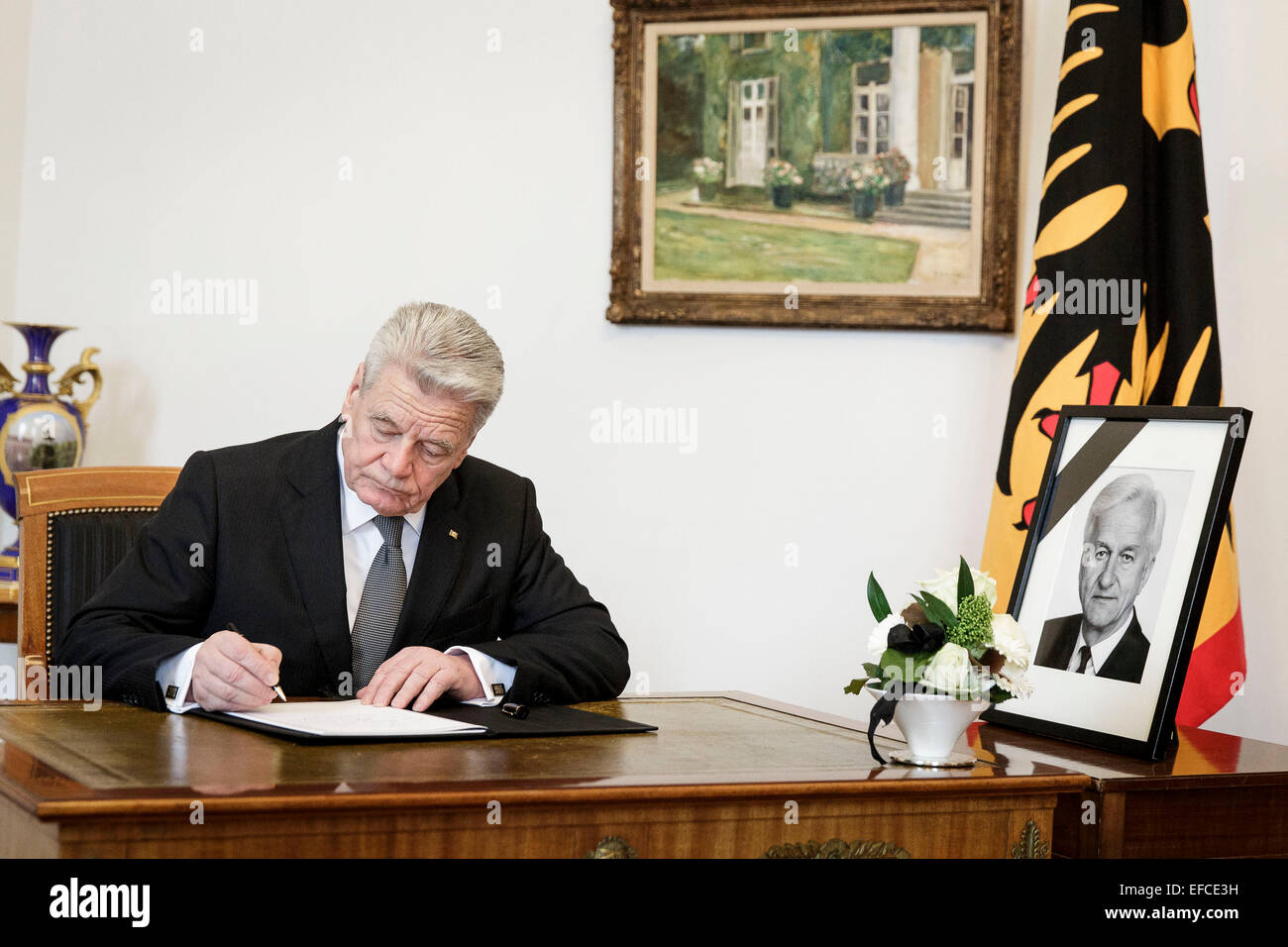 Berlin, Germany. 31st Jan, 2015. HANDOUT - German Federal President ...