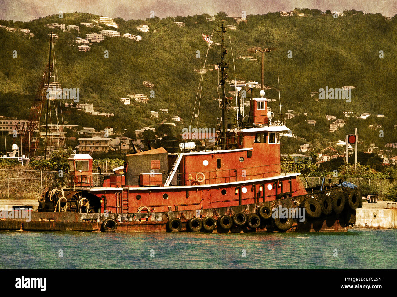 Old tug boat hi-res stock photography and images - Alamy
