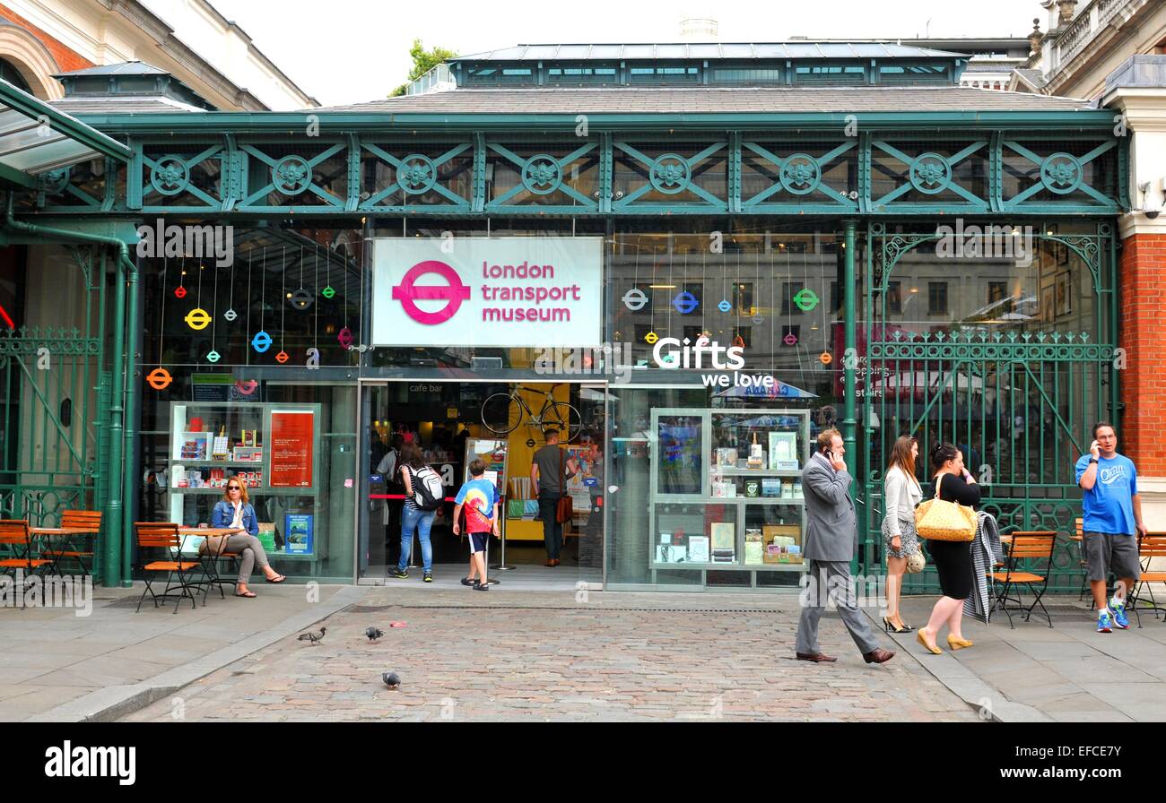 London Transport Museum Stock Photo - Alamy