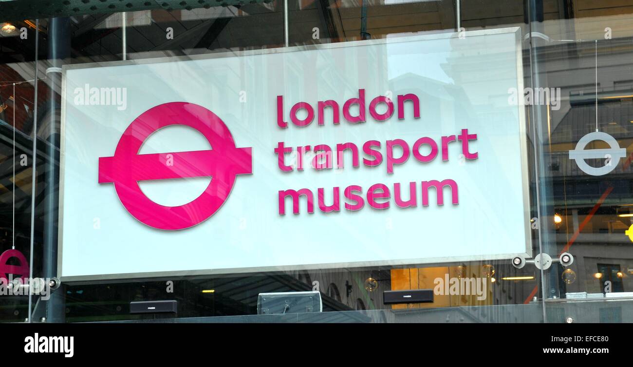 London Transport Museum Stock Photo - Alamy
