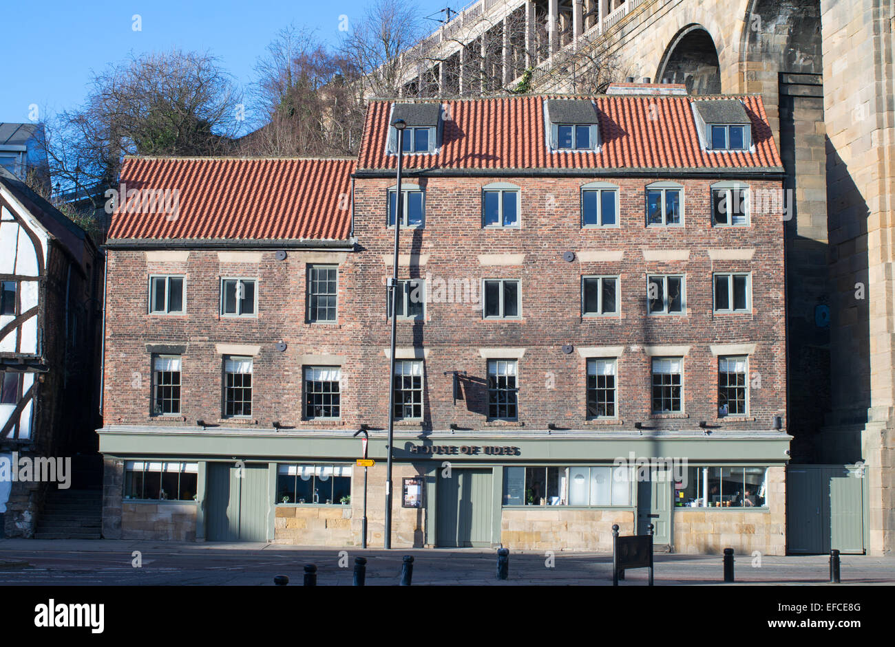 House of Tides restaurant Quayside, Newcastle upon Tyne, England, UK ...