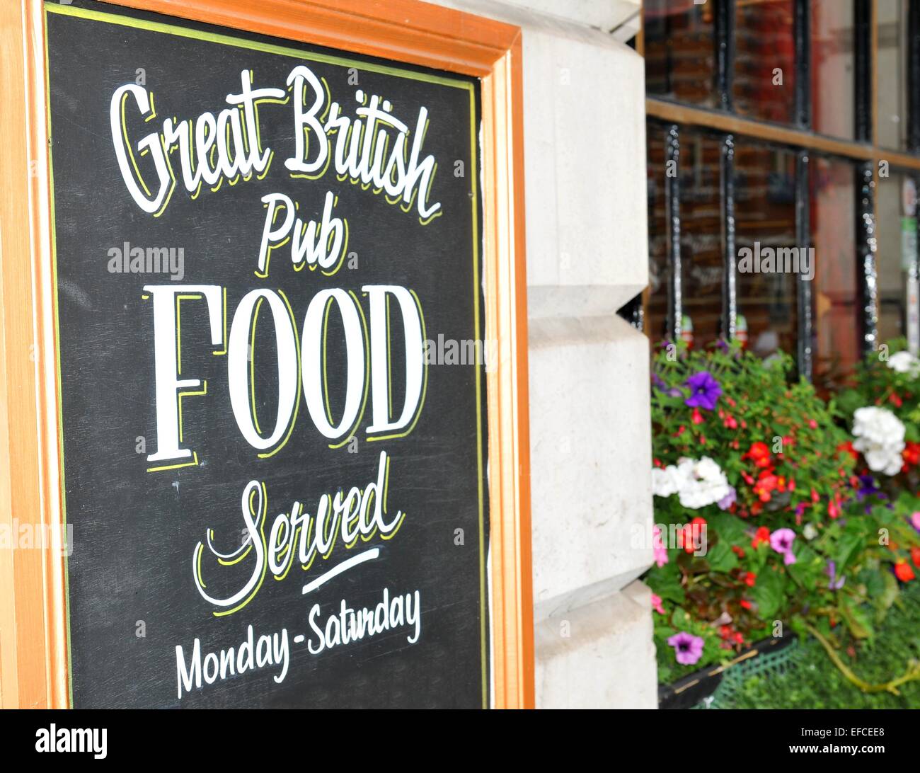 Close up of British pub sign board Stock Photo - Alamy