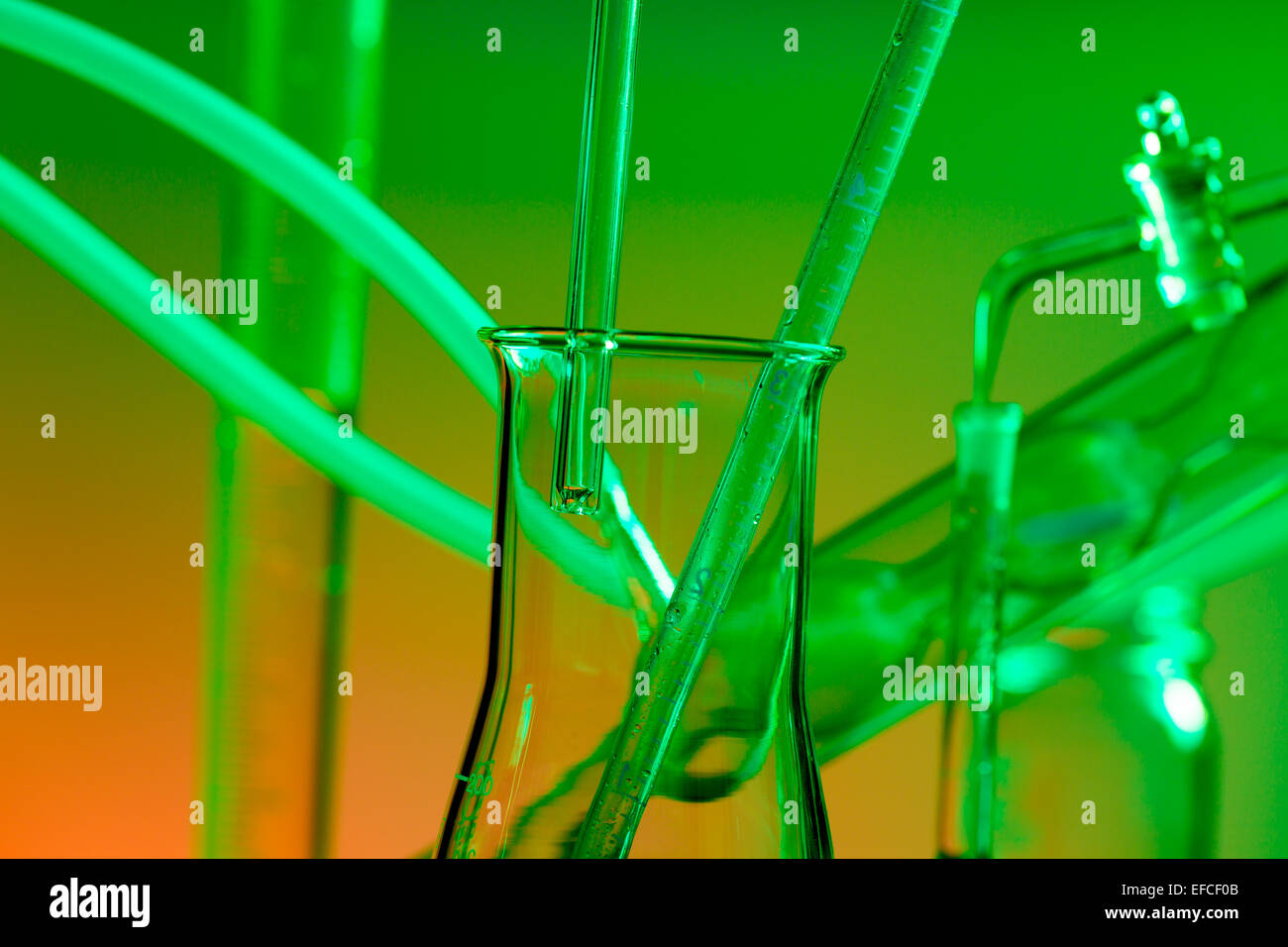 chemical ware in the science lab laboratory Stock Photo - Alamy