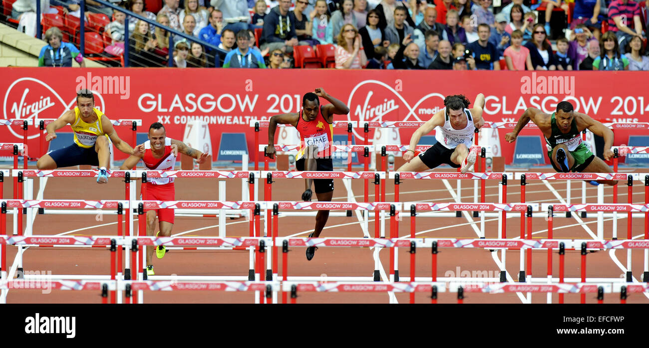 110 metres hurdles hi-res stock photography and images - Alamy
