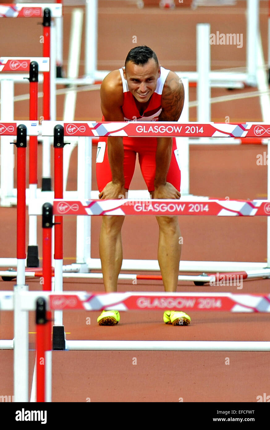 Hurdles fall hi-res stock photography and images - Alamy
