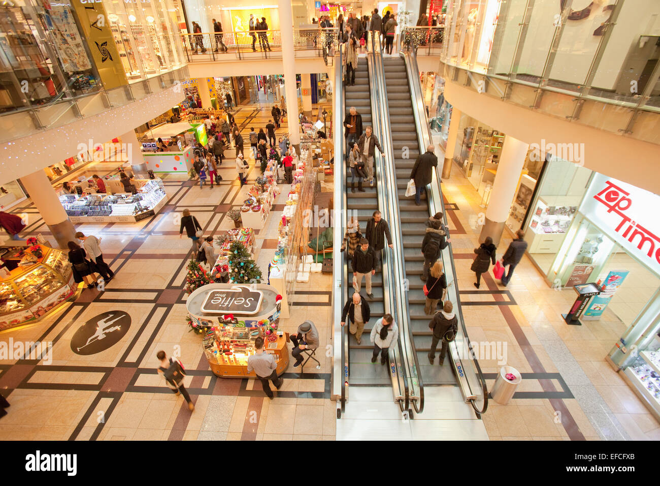 Czech Republic, Prague . Palladium shopping mall Stock Photo - Alamy