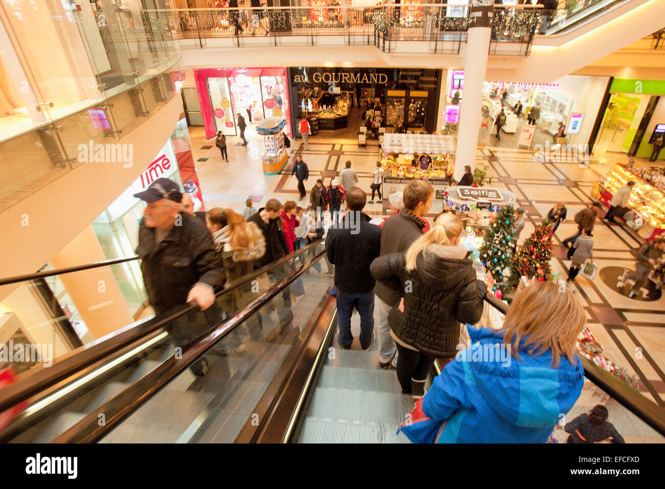 Shopping prague center palladium hi-res stock photography and images ...