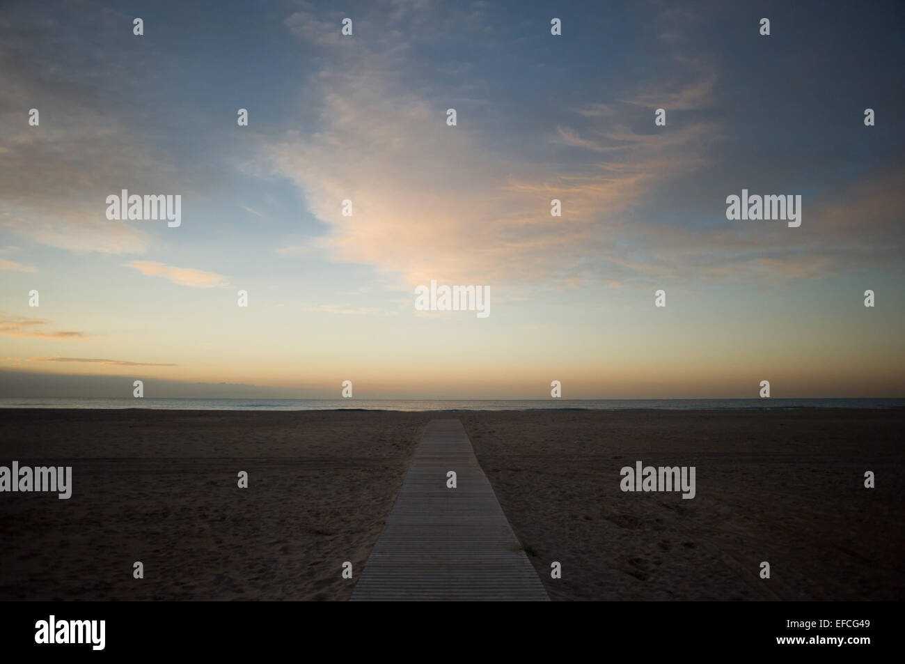 Path to horizon hi-res stock photography and images - Alamy
