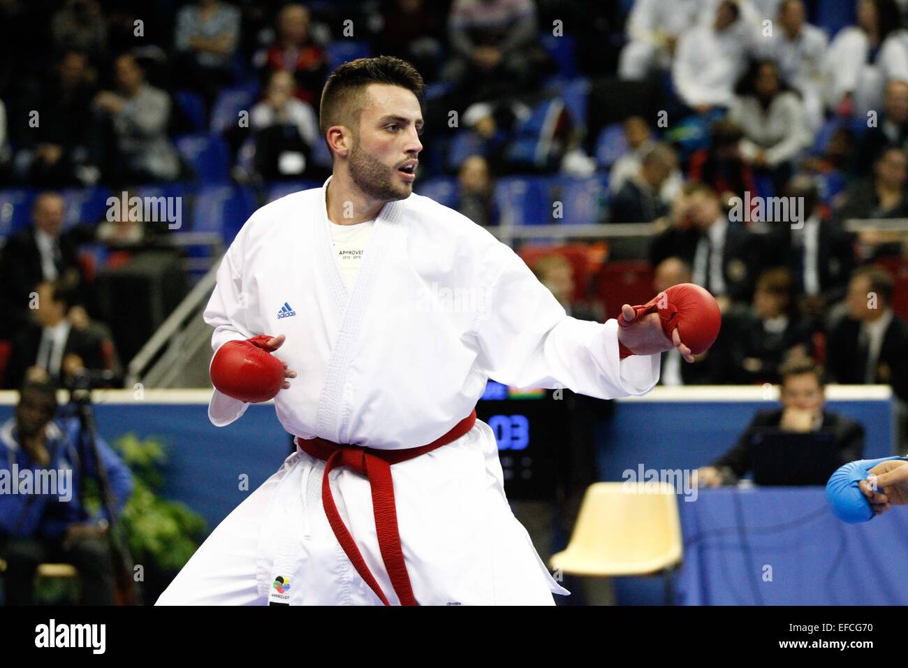 MIckael SERFATI - 24.01.2015 - Open de Paris - Karate Premier League ...
