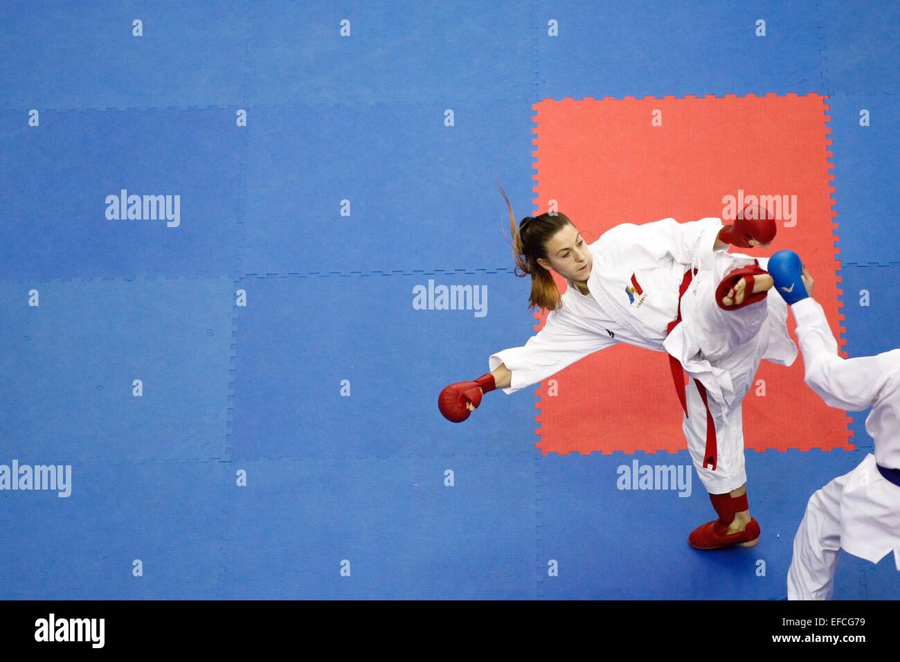 Alexandra RECCHIA - 24.01.2015 - Open de Paris - Karate Premier League ...
