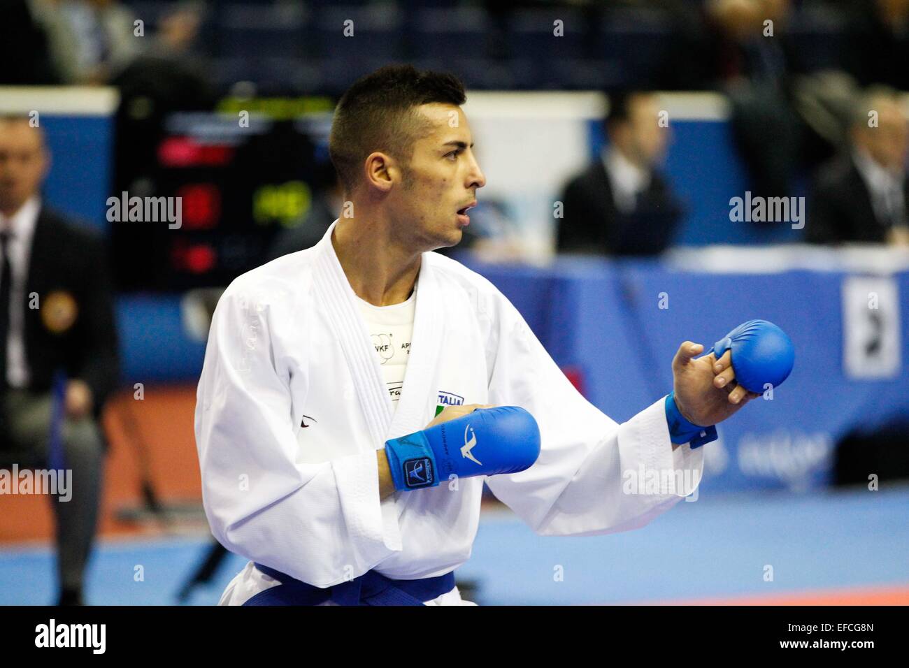 Luca MARESCA - 24.01.2015 - Open de Paris - Karate Premier League ...