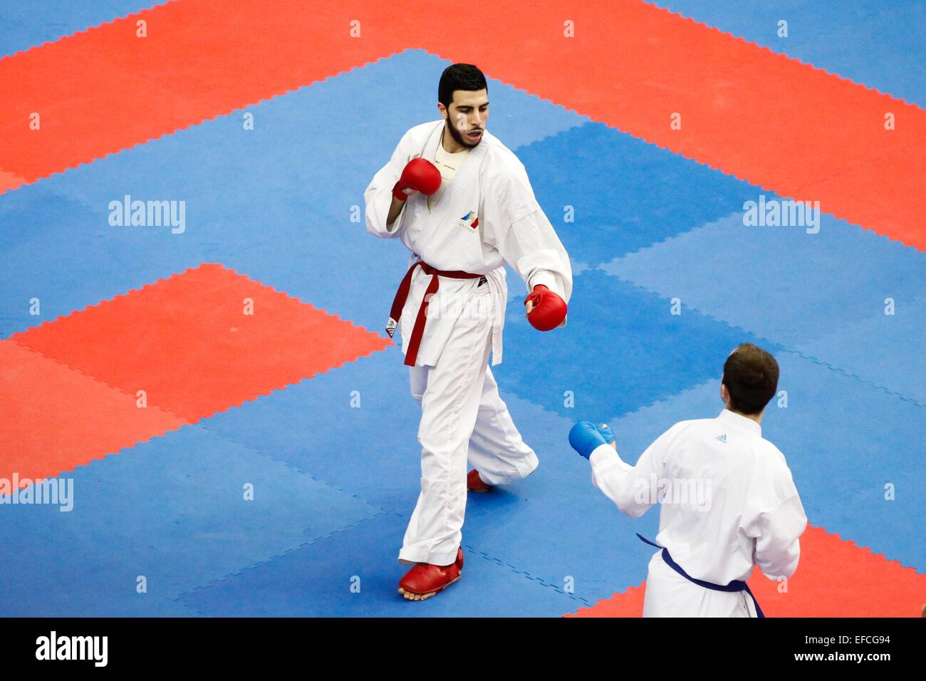 Abdel BOUJAABA - 24.01.2015 - Open de Paris - Karate Premier League ...