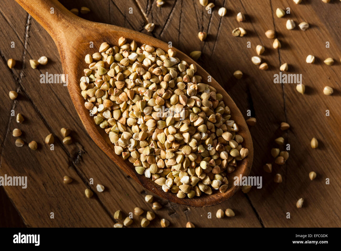 Dry uncooked buckwheat in hi-res stock photography and images - Alamy