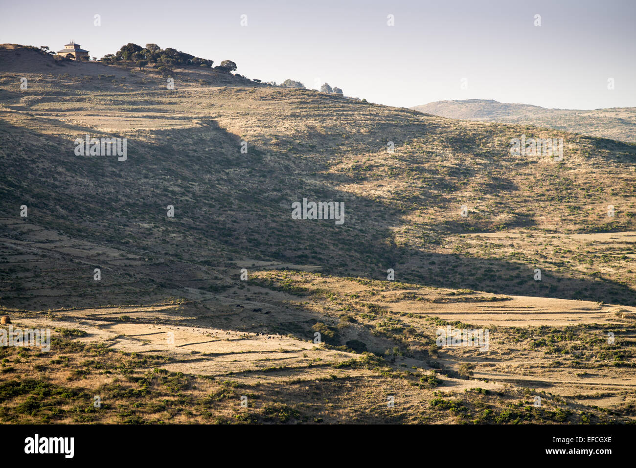 Landscape in north Ethiopia, Africa Stock Photo - Alamy
