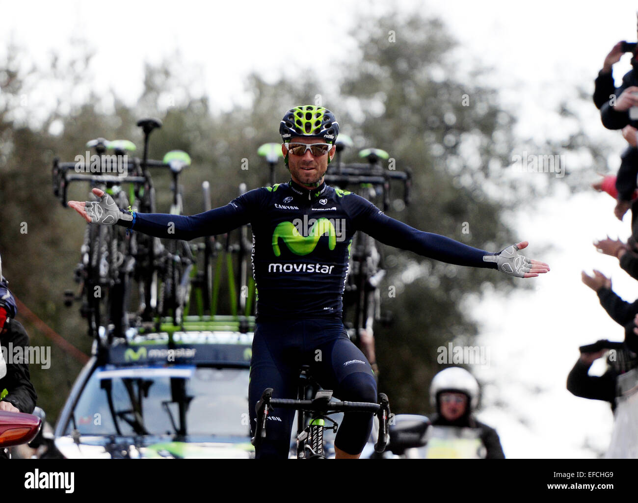 Alejandro valverde participating in the Challenge Mallorca. A sports ...