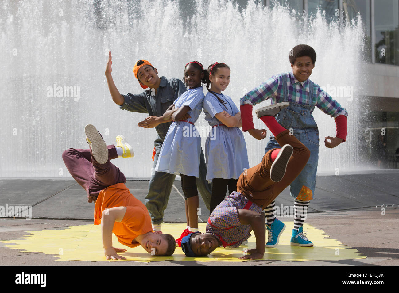 07/08/2013. London, England. ZooNation Dance Company return to the ...