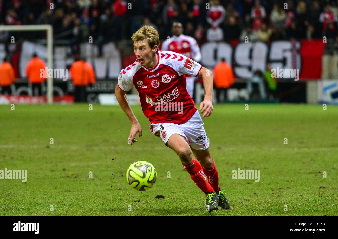 Franck SIGNORINO - 25.01.2015 - Reims/Lens - 22eme journee de Ligue1 ...