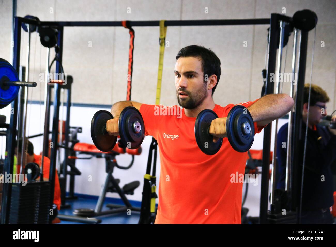 Morgan PARRA - 27.01.2015 - Entrainement XV de France - Canet en ...