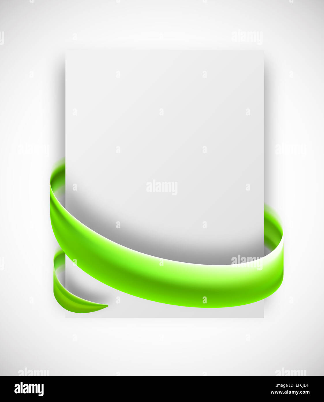 Business card with tag ribbon tape. Vector illustration Stock Photo - Alamy