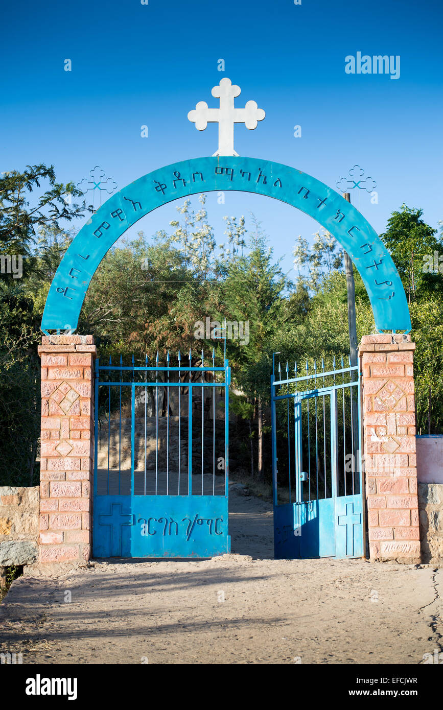 New church, Axum, Tigray region, Ethiopia Stock Photo - Alamy