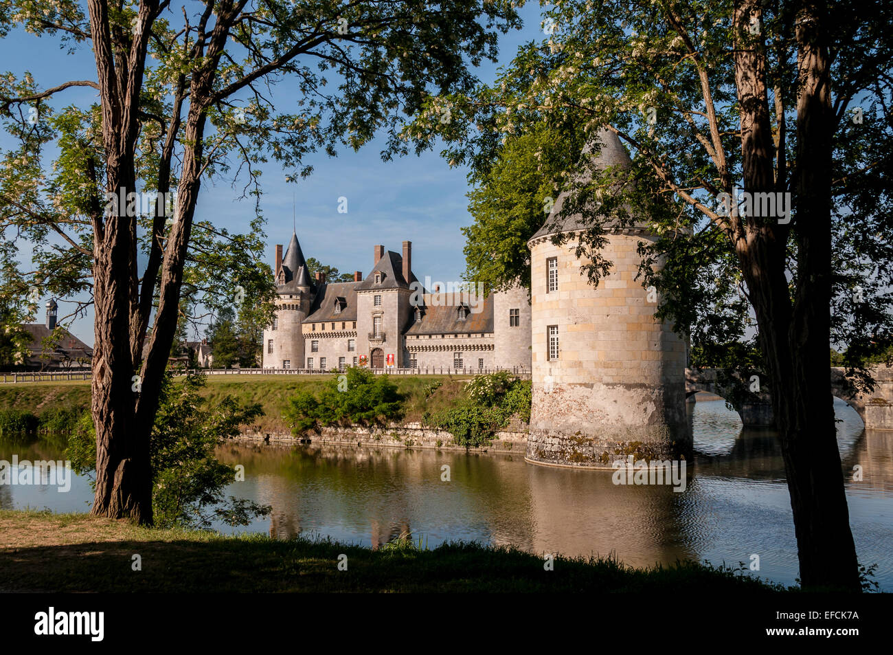 The Chateau at Sully Sur Loire in France Stock Photo - Alamy