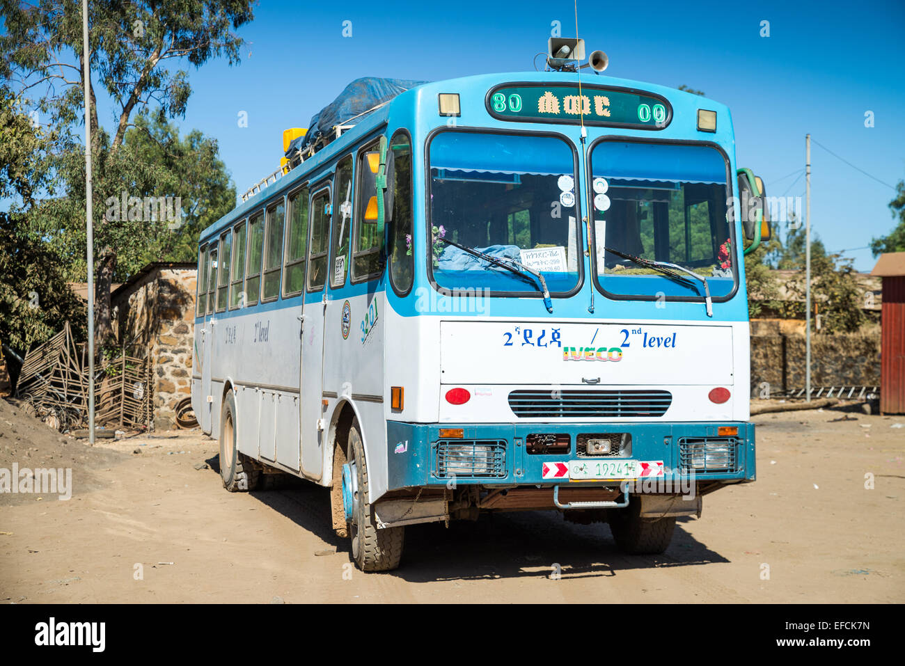 Bus in station ethiopia africa hi-res stock photography and images - Alamy