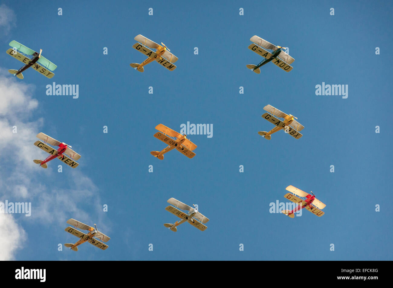 De havilland tiger moth 1930s hi-res stock photography and images - Alamy