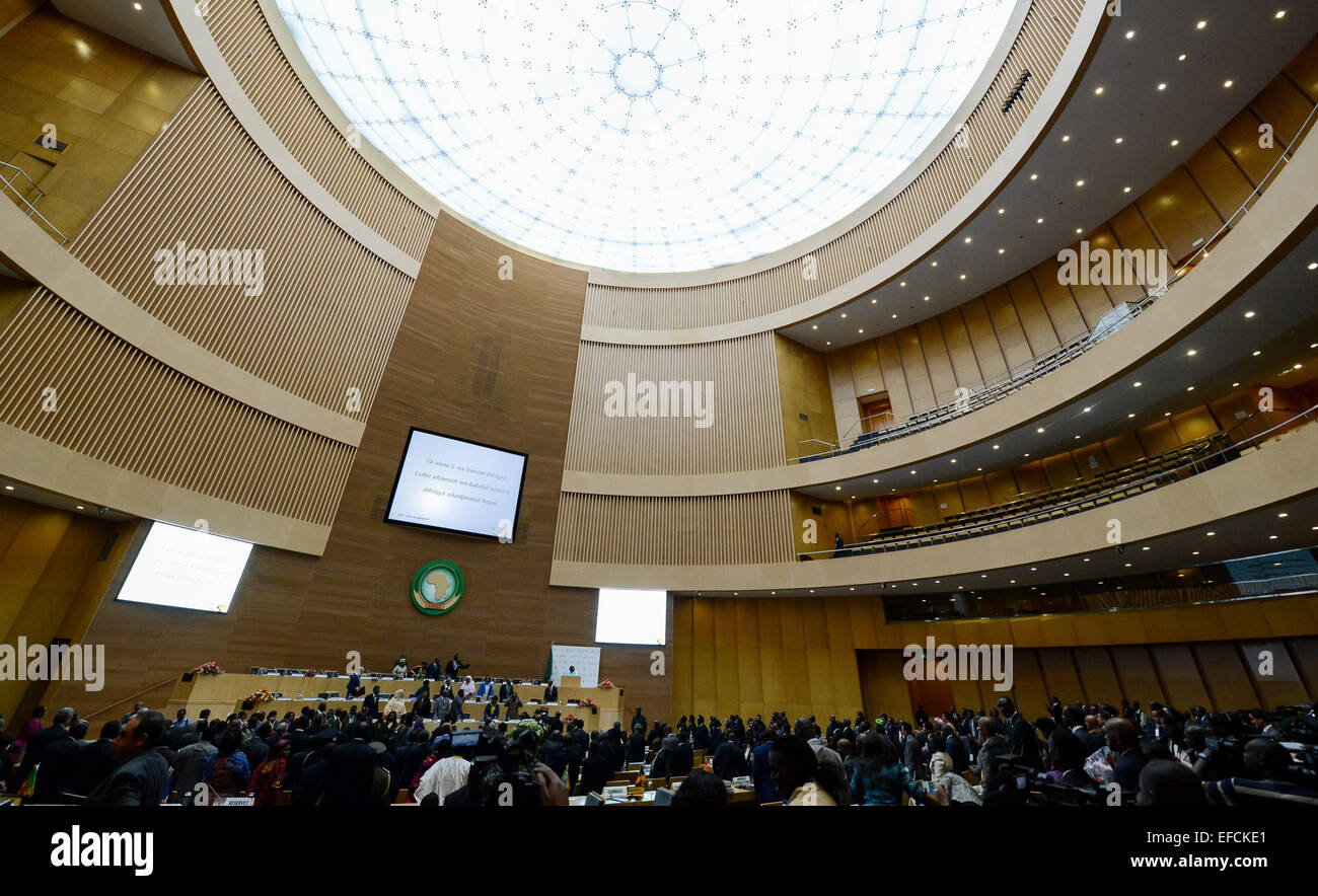 Addis Ababa, Ethiopia. 31st Jan, 2015. Representatives attend the ...