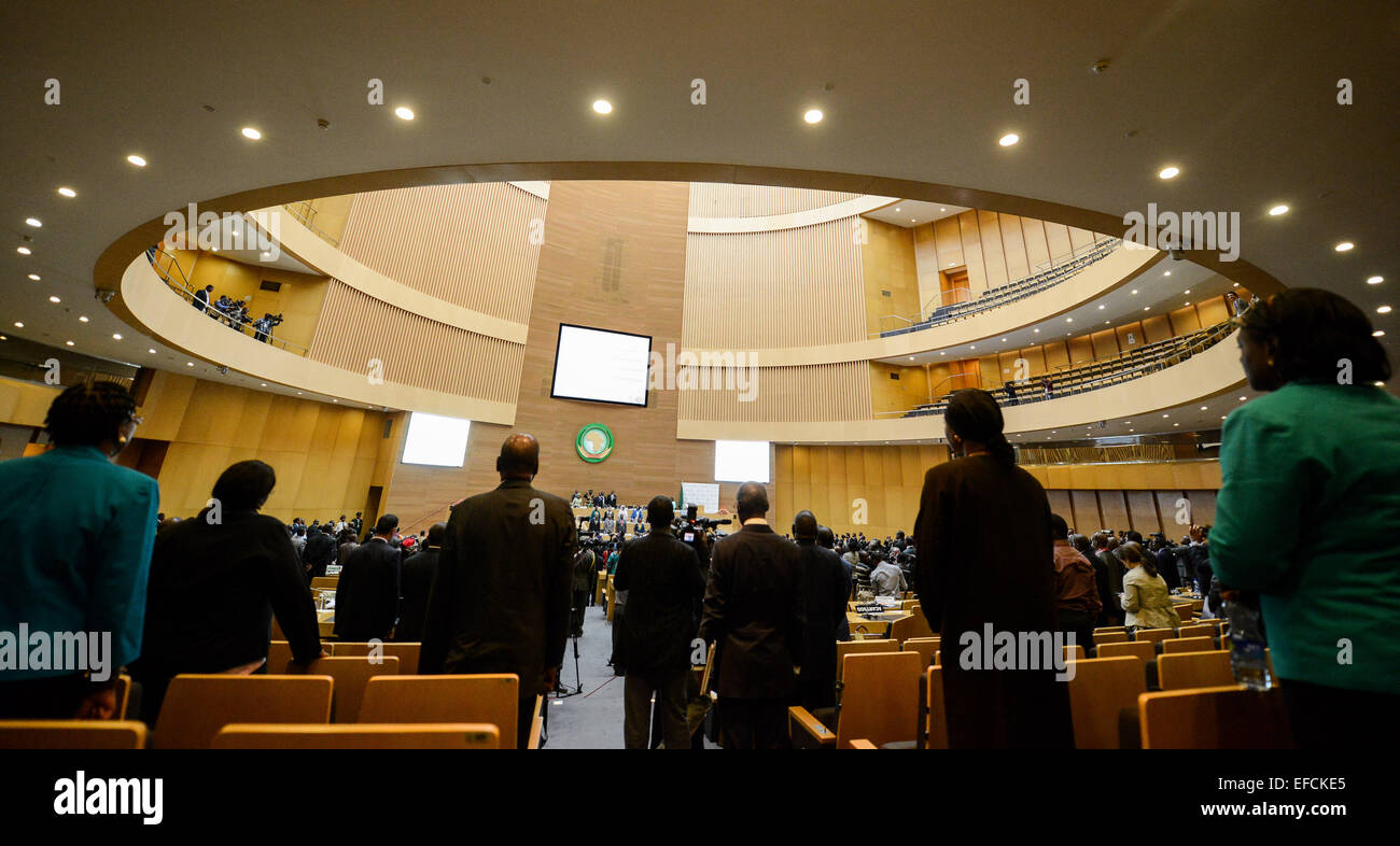 Addis Ababa, Ethiopia. 31st Jan, 2015. Representatives attend the ...