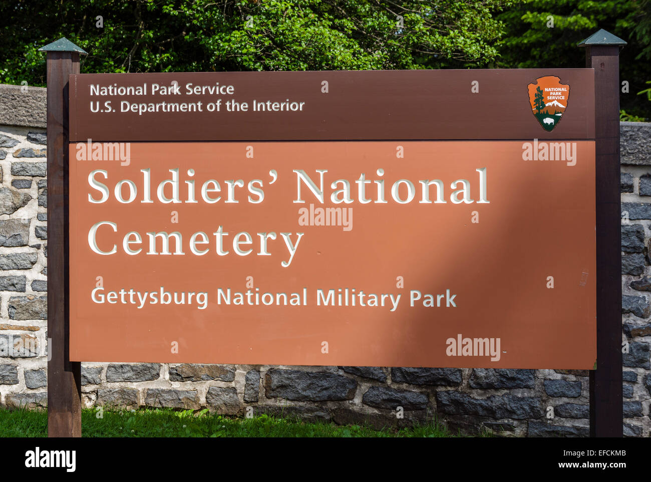 Gettysburg national cemetery hi-res stock photography and images - Alamy