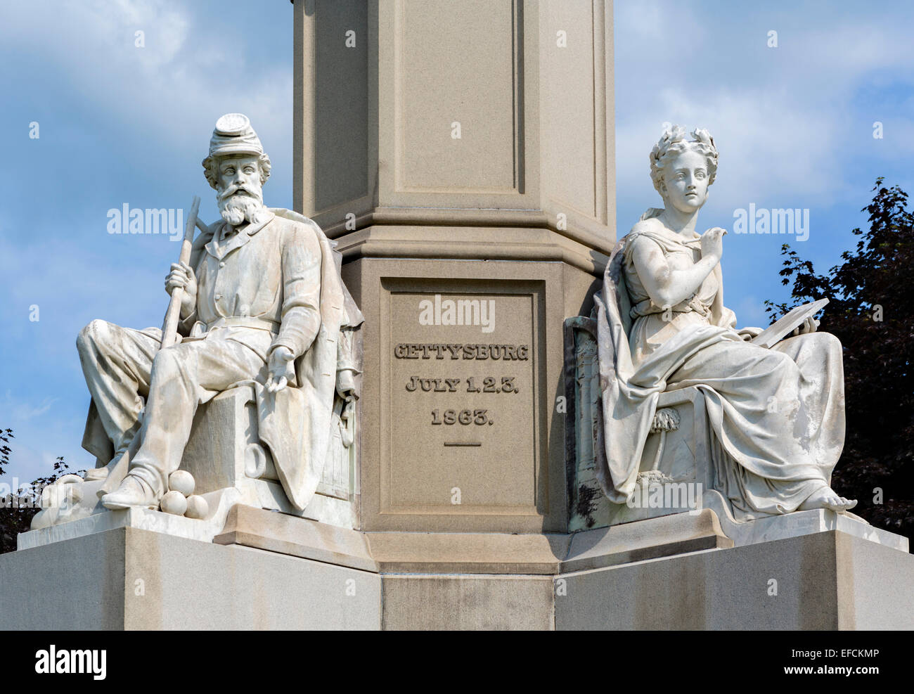 Gettysburg Soldiers National Cemetery Stock Photos & Gettysburg ...