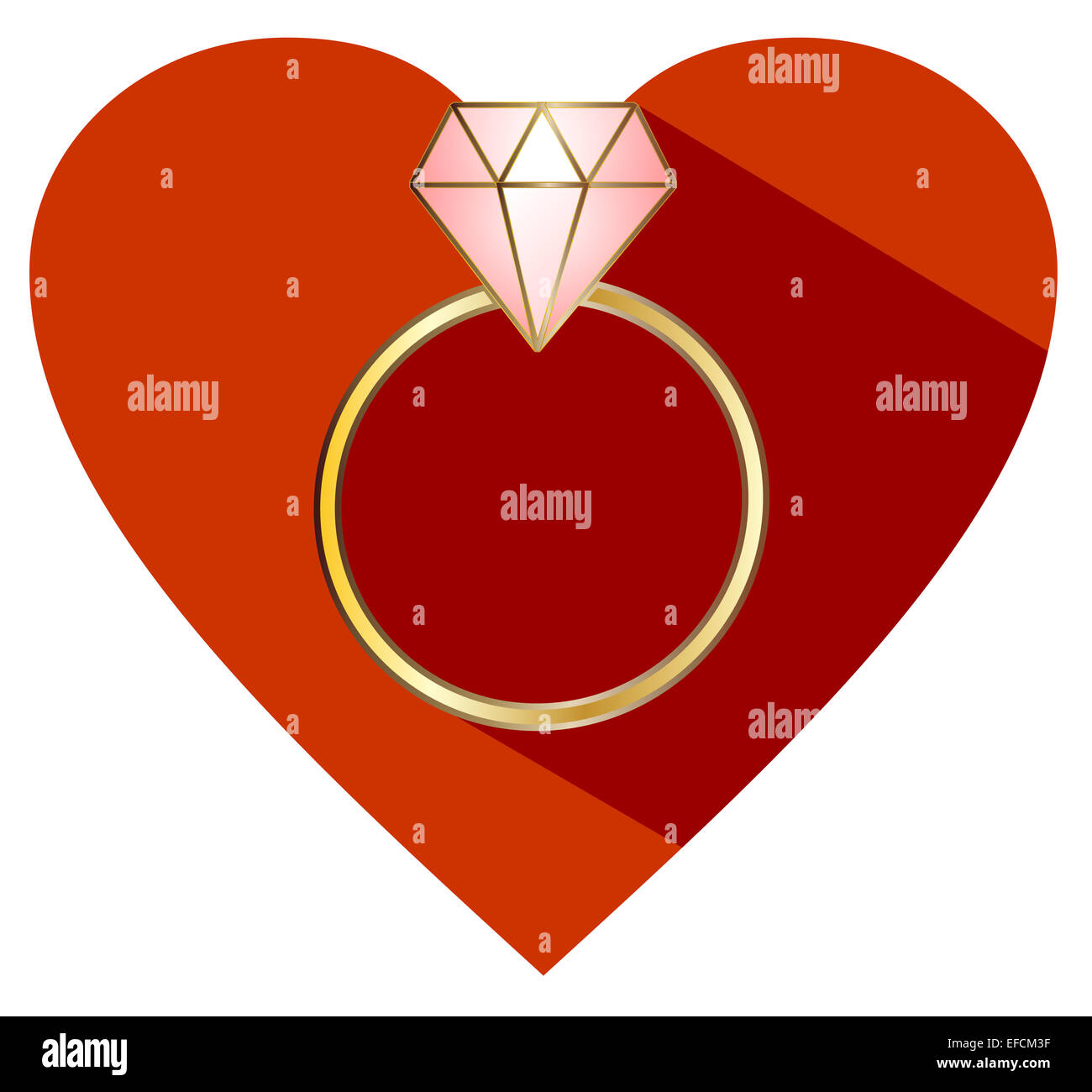 Shiny diamond ring hi-res stock photography and images - Alamy