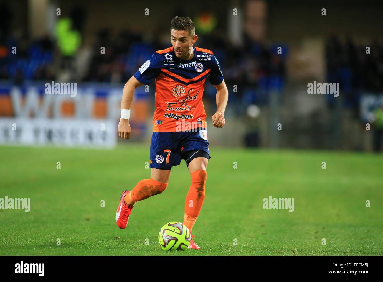 Anthony MOUNIER - 24.01.2015 - Montpellier/Nantes - 22eme journee de ...
