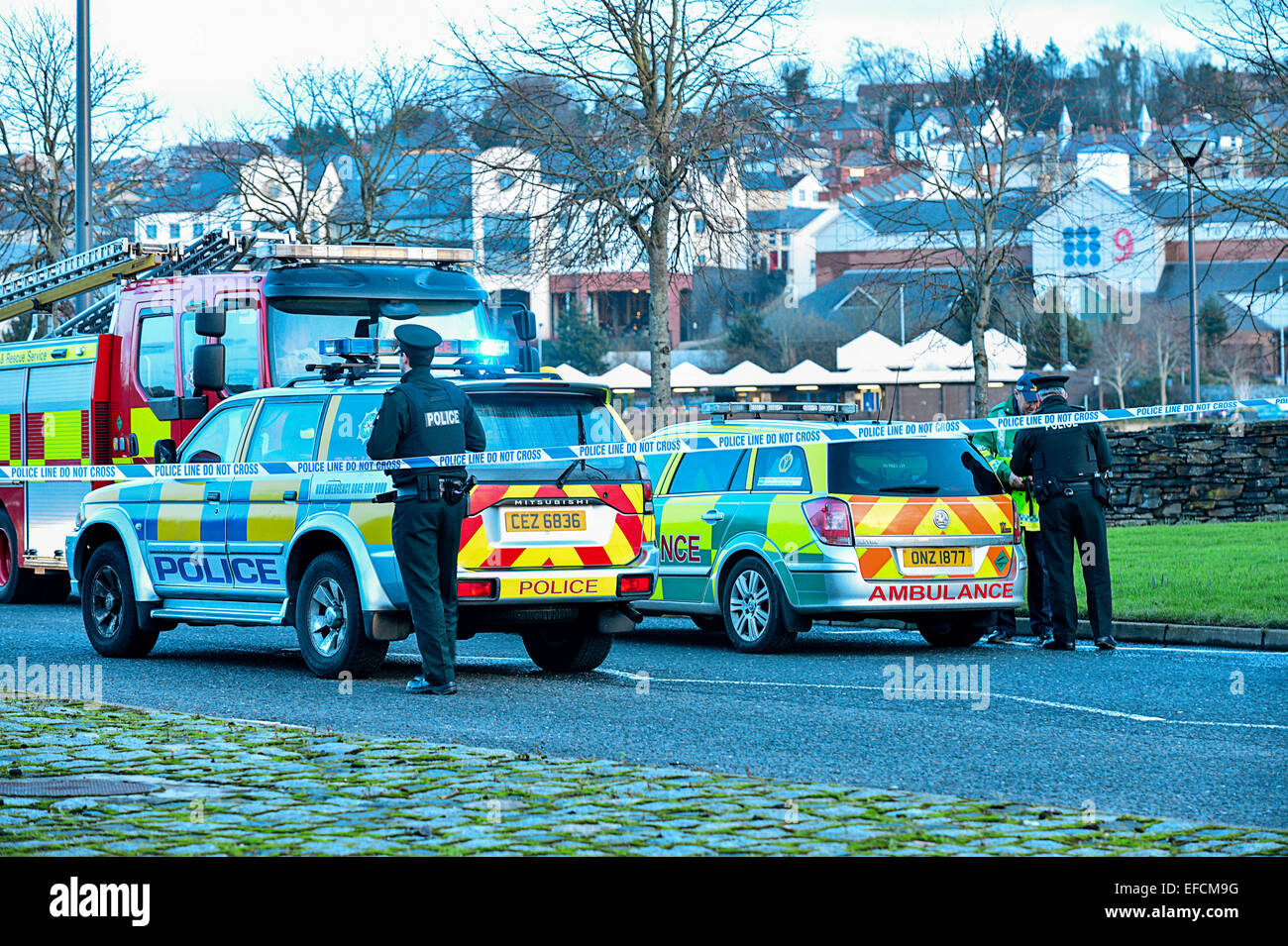 Ireland fire engine hi-res stock photography and images - Alamy