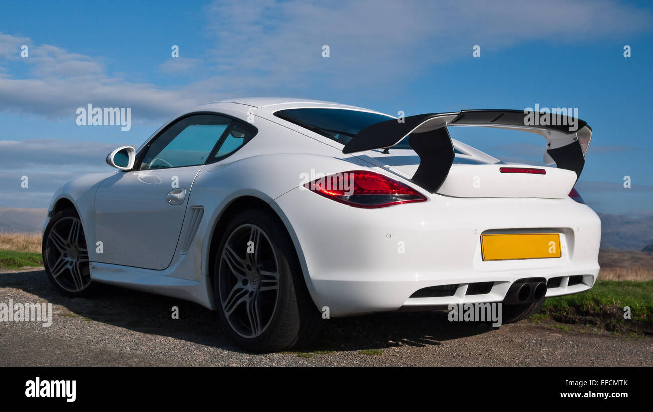 White sports car hi-res stock photography and images - Alamy
