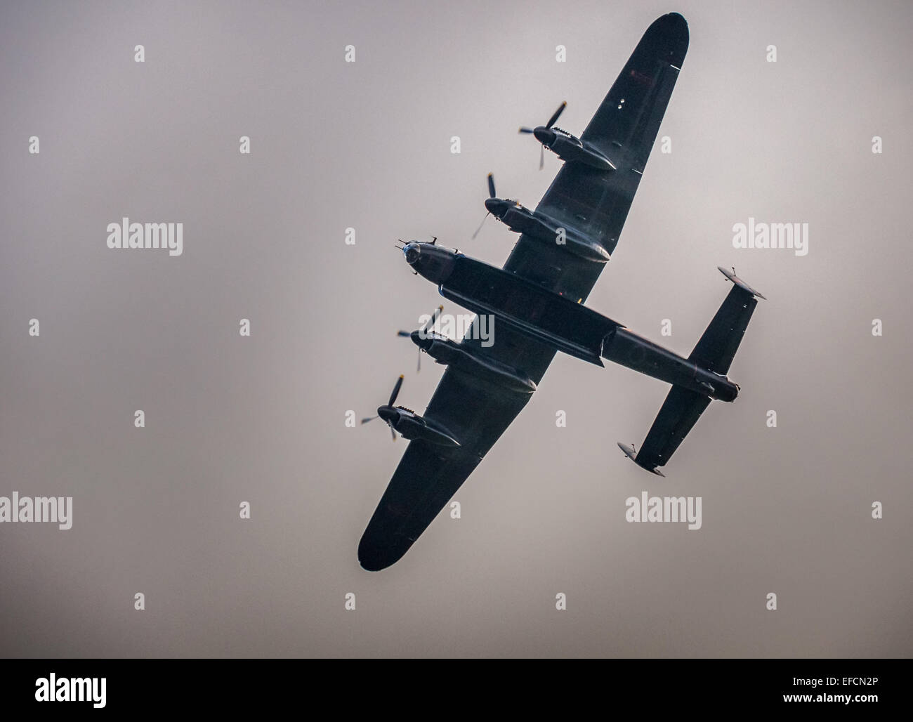 Avro Lancaster B1 second world war heavy bomber, operated by the RAF ...