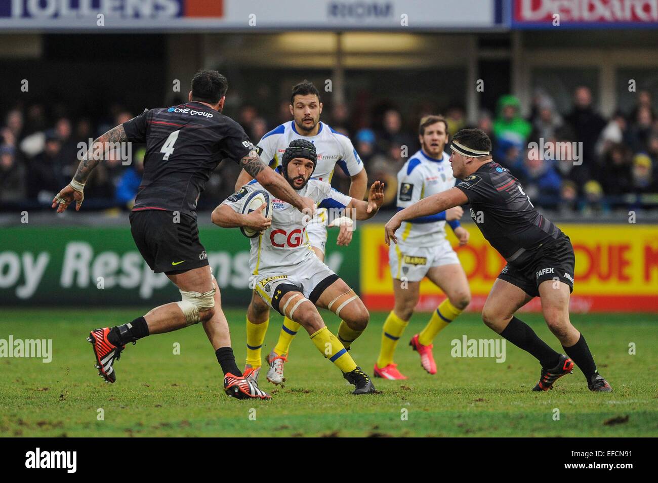 Julien BARDY - 25.01.2015 - Clermont/Saracens - European Champions Cup ...