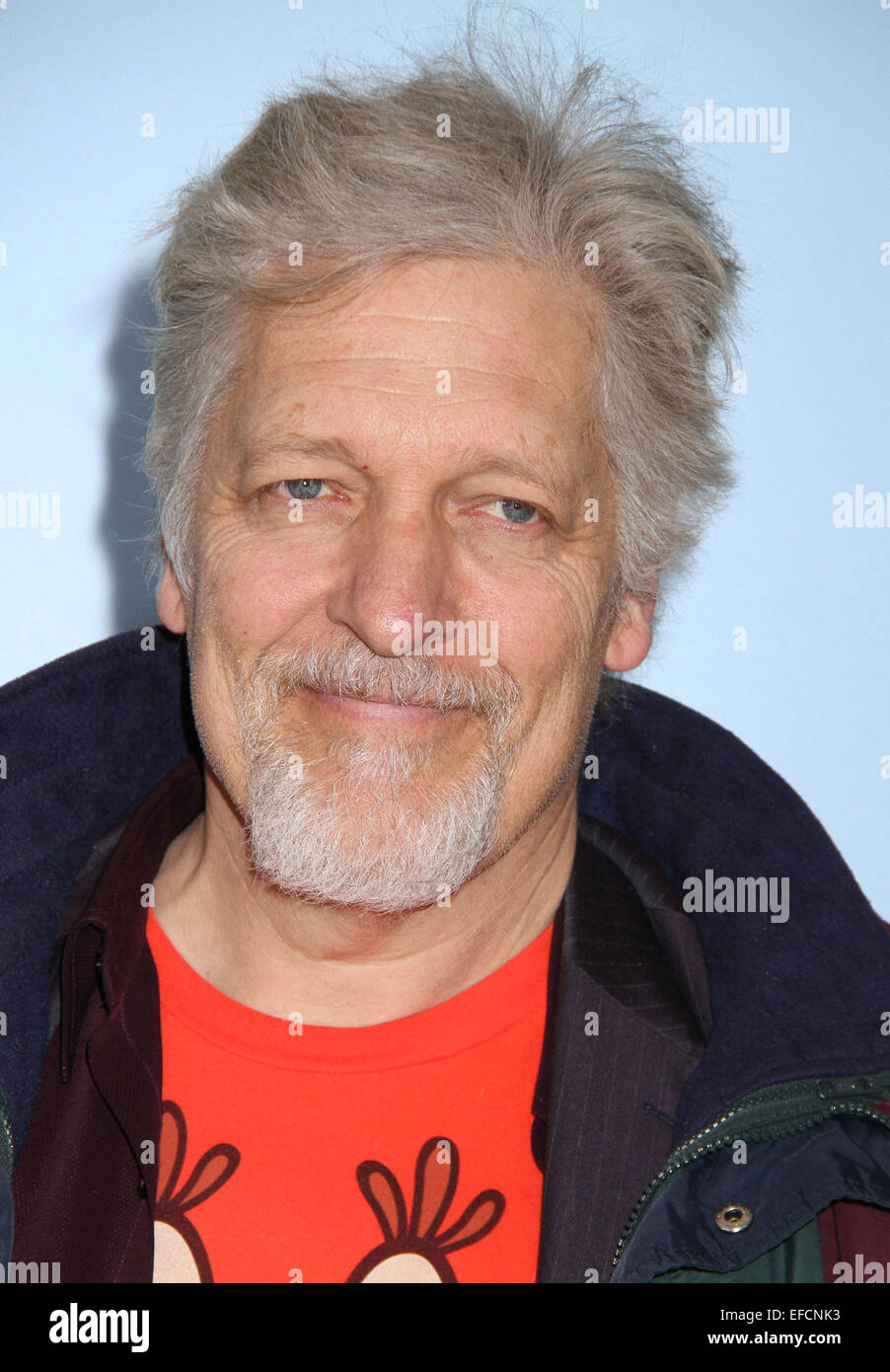 New York, New York, USA. 30th Jan, 2015. Voiceover actor CLANCY BROWN ...