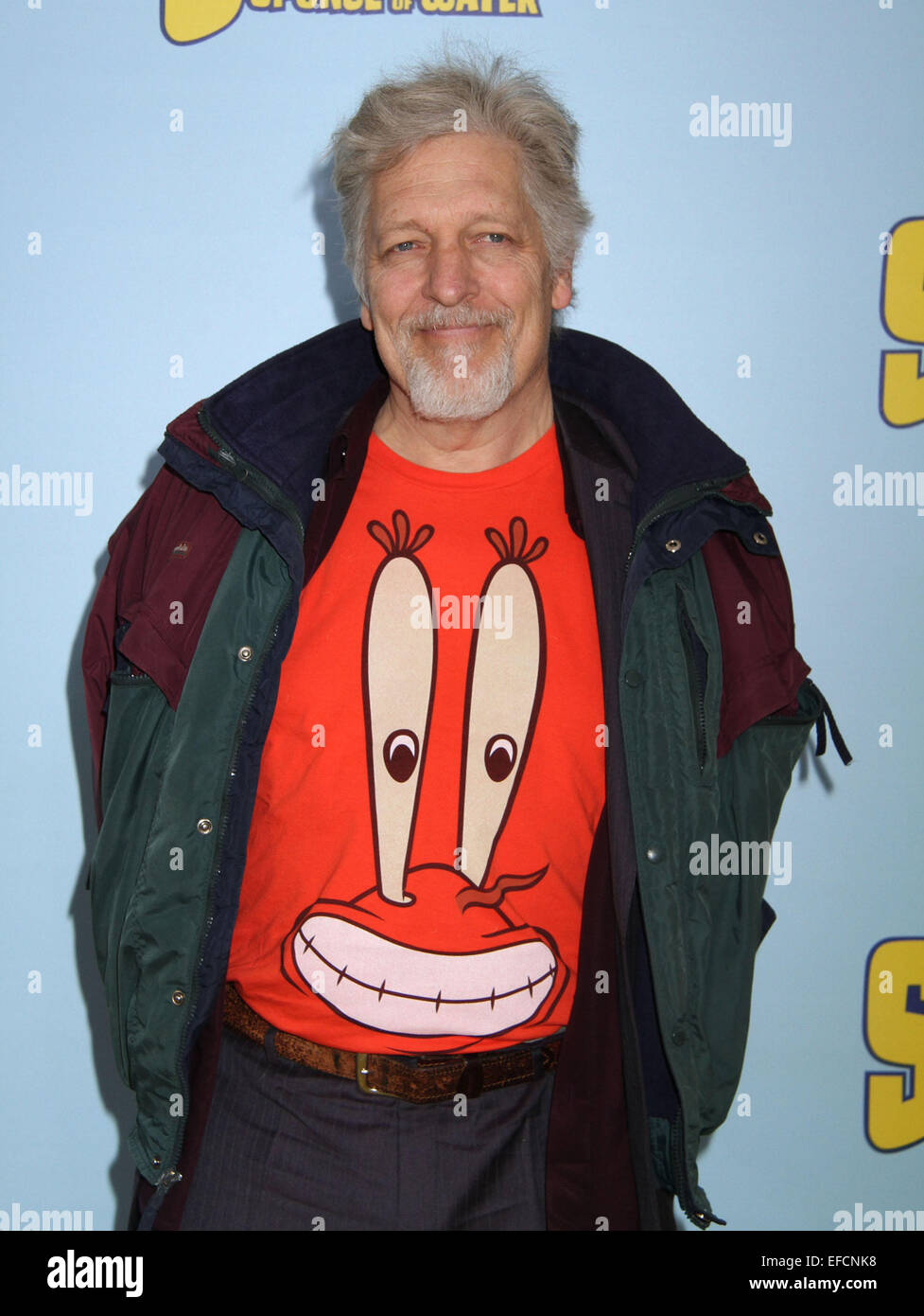 New York, New York, USA. 30th Jan, 2015. Voiceover actor CLANCY BROWN ...