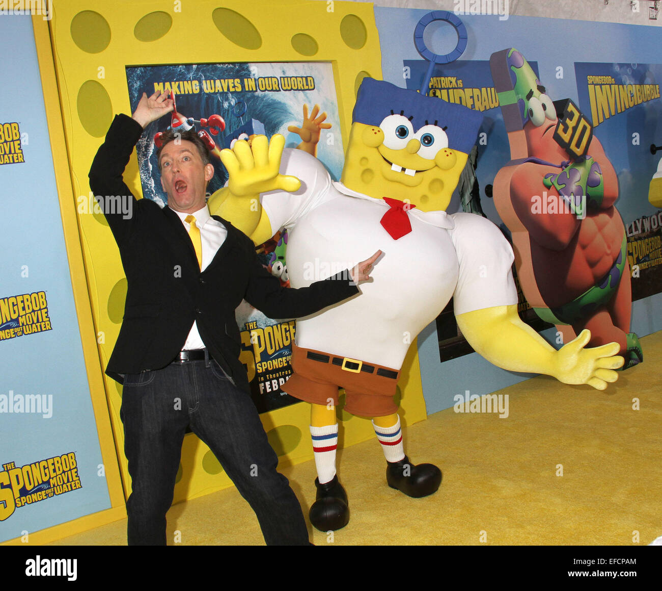 Tom kenny and spongebob hi-res stock photography and images - Alamy