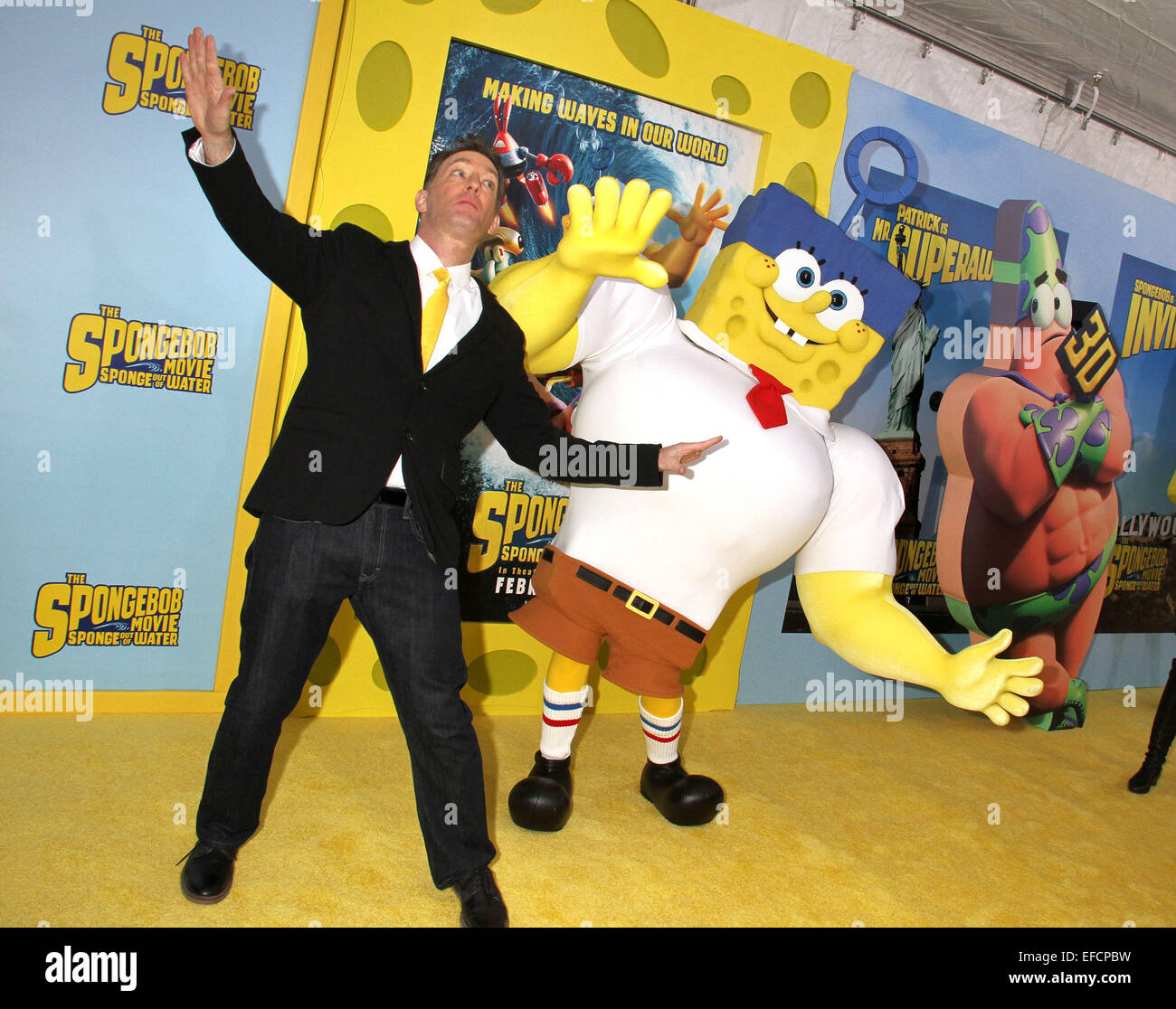 New York, New York, USA. 30th Jan, 2015. Voiceover actor TOM KENNY and ...