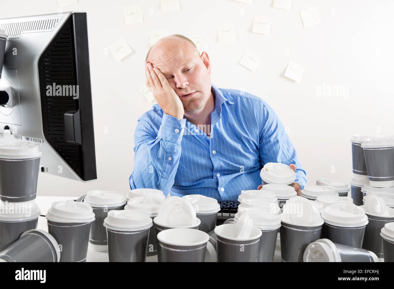 Overworked people hi-res stock photography and images - Alamy