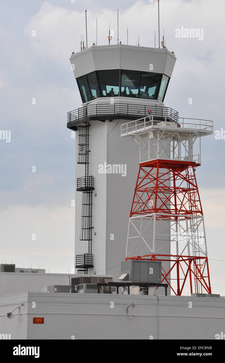 The Cherry Point MCAS Control Tower Stock Photo - Alamy