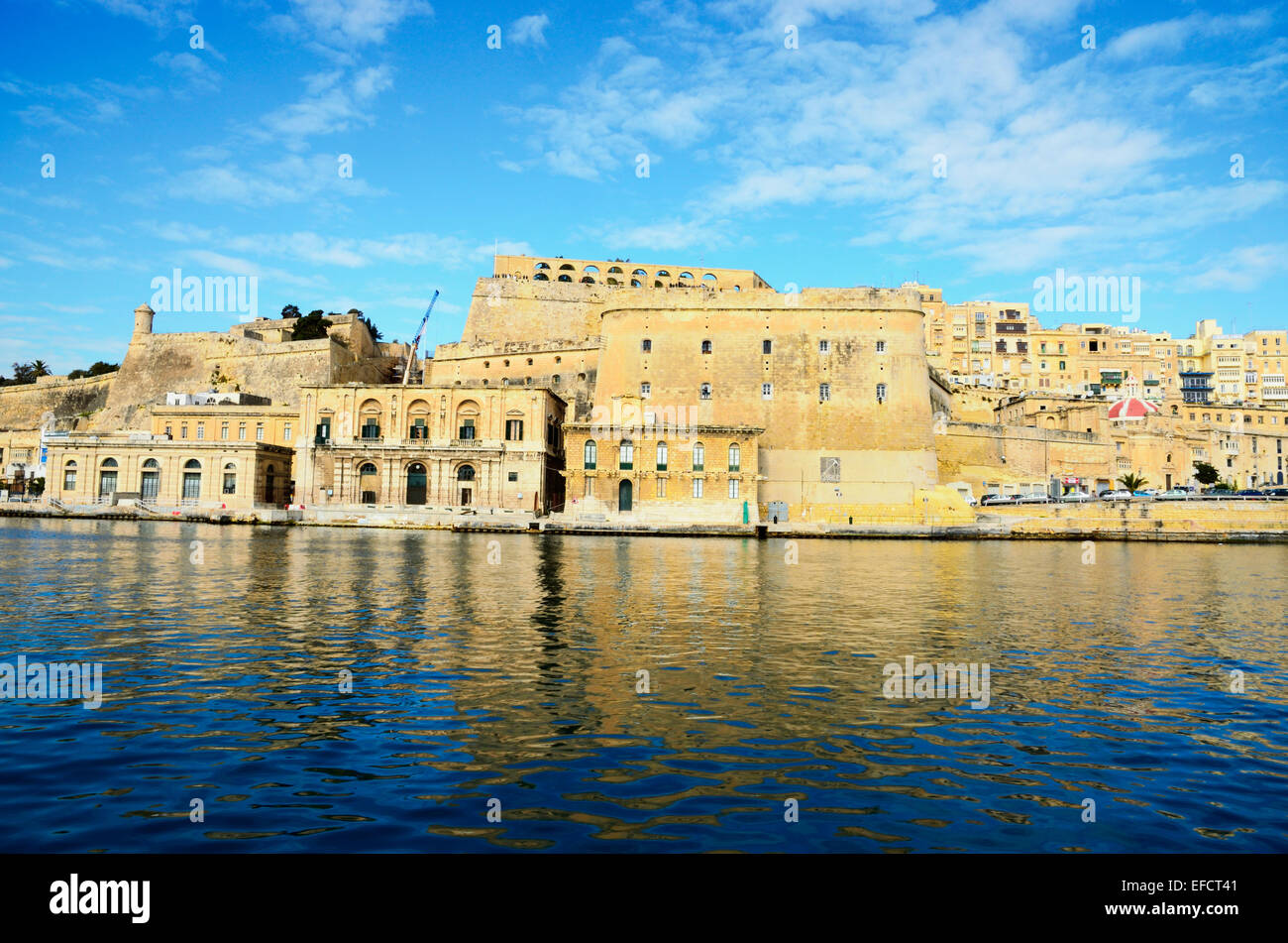 The ports of Valletta Stock Photo - Alamy
