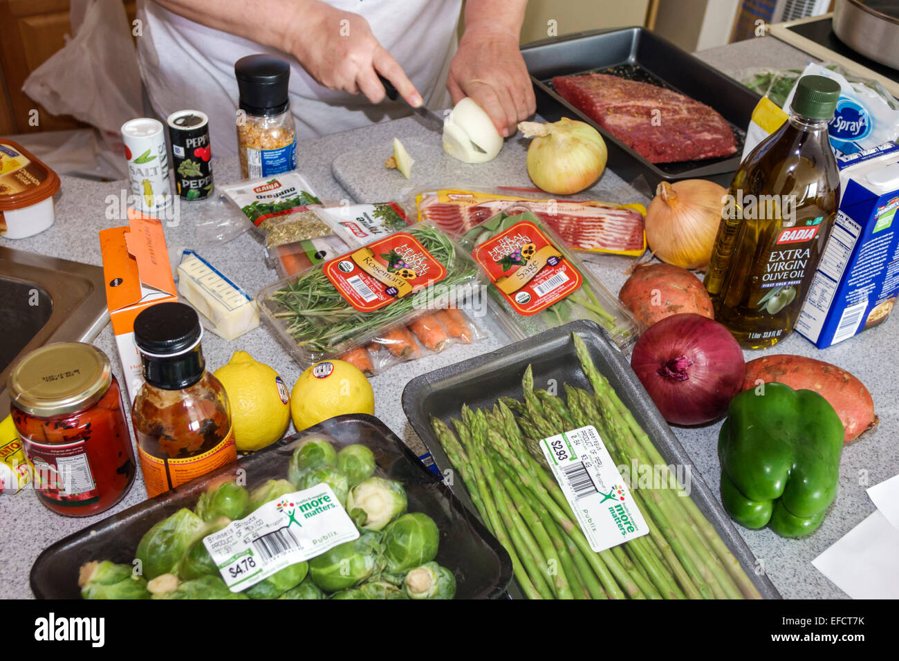 Miami Beach Florida,kitchen,adult adults woman women female lady ...