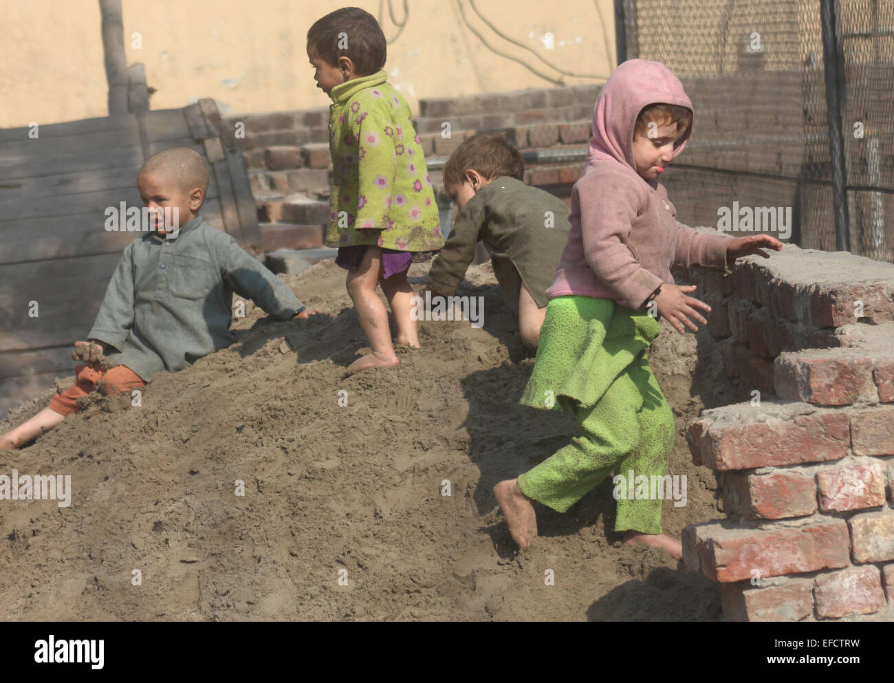 Pakistani poor children takes a part of International Street Children's ...