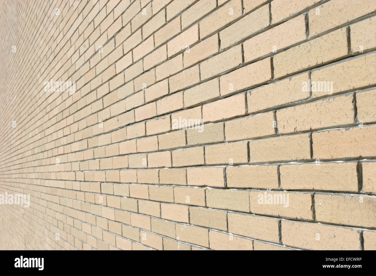 Bricked Wall Background Perspective Stock Photo - Alamy