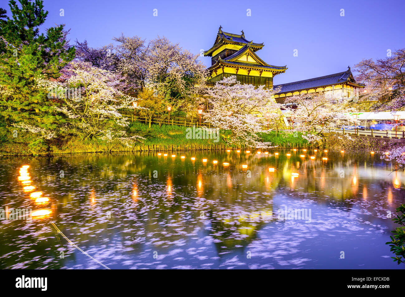 Nara, Japan at Koriyama Castle in the spring season Stock Photo - Alamy
