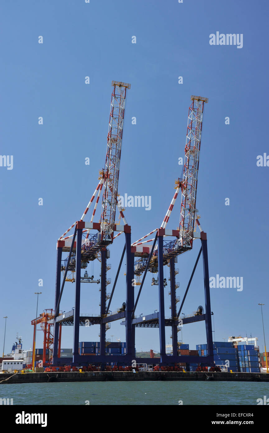 Durban, KwaZulu-Natal, South Africa, equipment, mechanical container ...